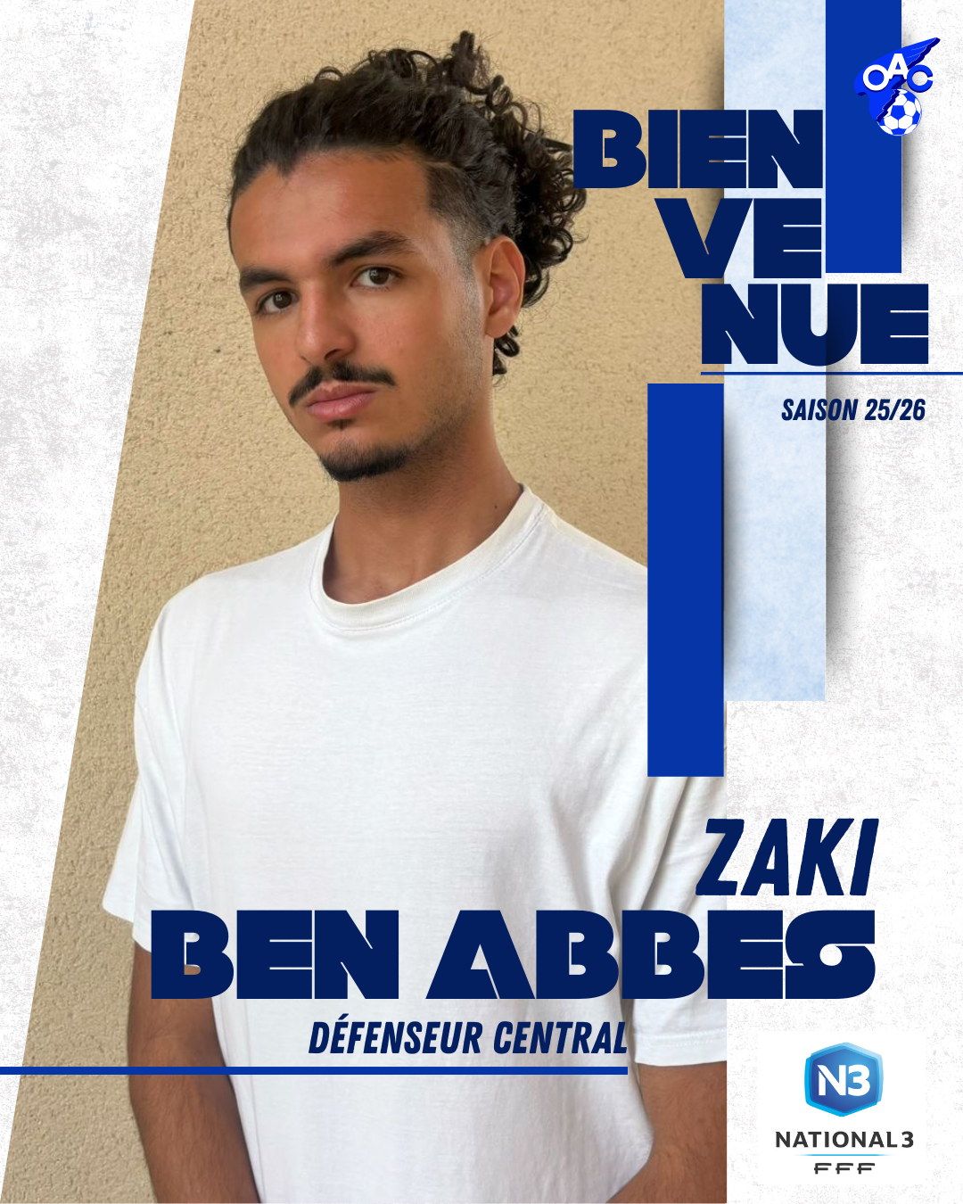 MERCATO – Bienvenue à Zaki BEN ABBÈS – Olympique d'Alès en Cévennes